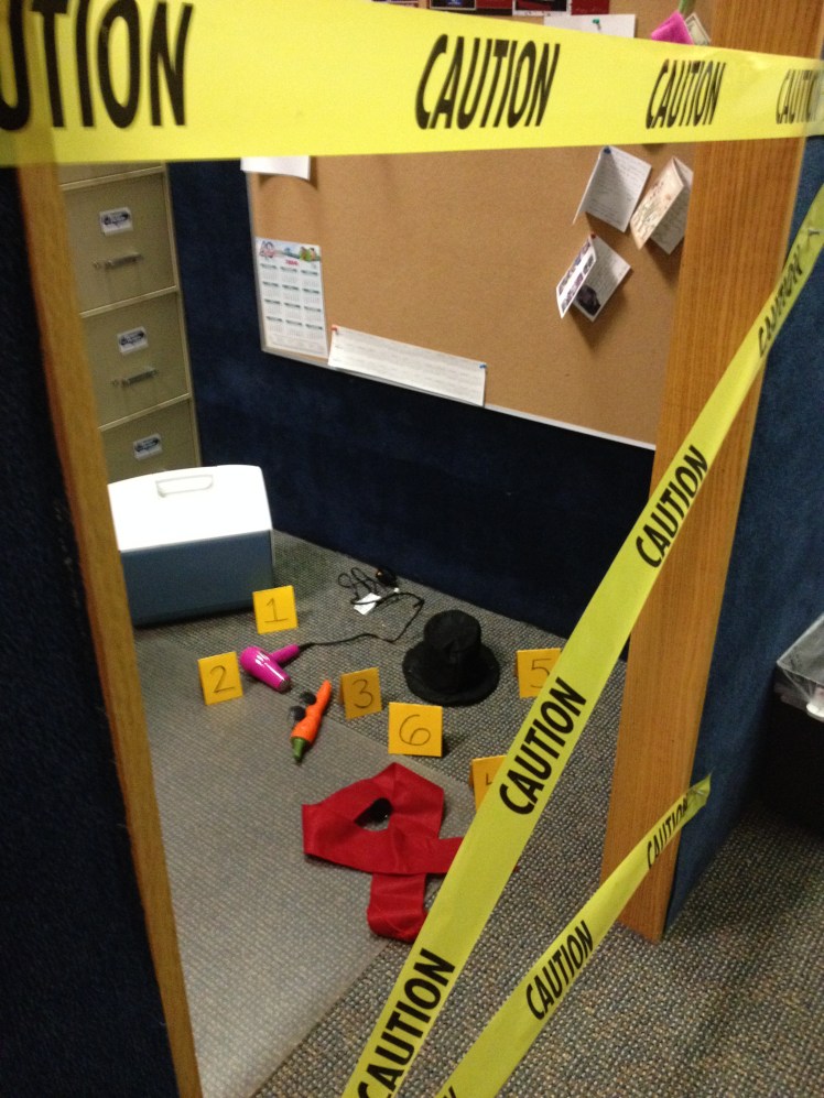 Frosty’s Crime Scene – The TV Mommy